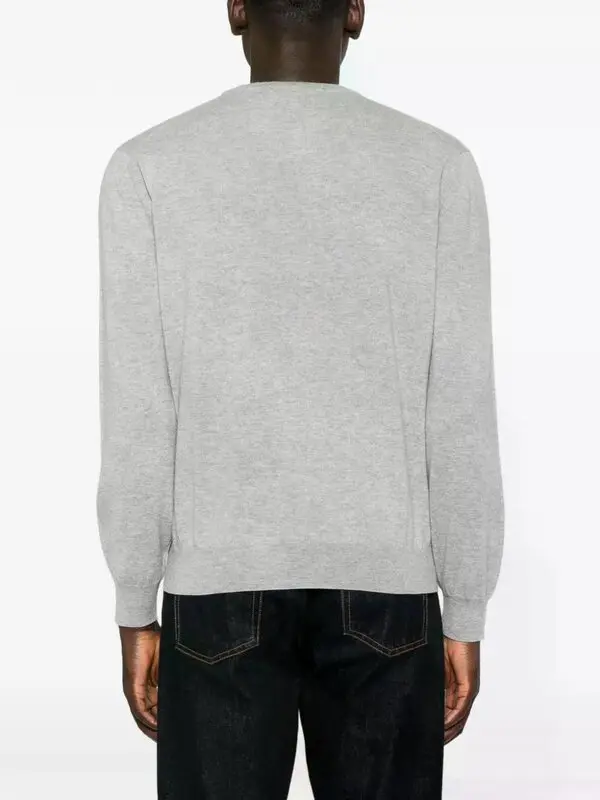 Canali Crew-neck Cashmere Sweater