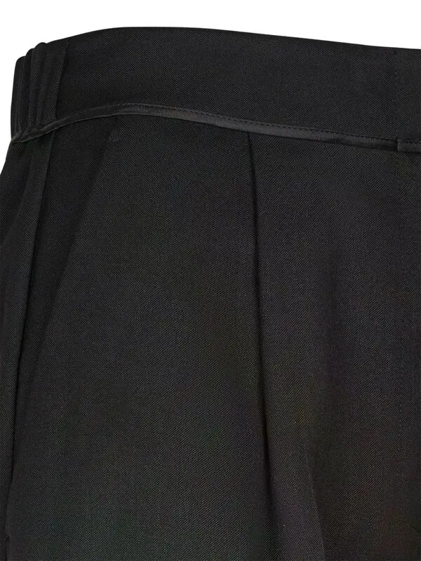 FORTE_FORTE Pleated High-waisted Trousers