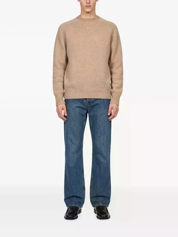 ANOTHER ASPECT Crew-neck Knitted Sweater