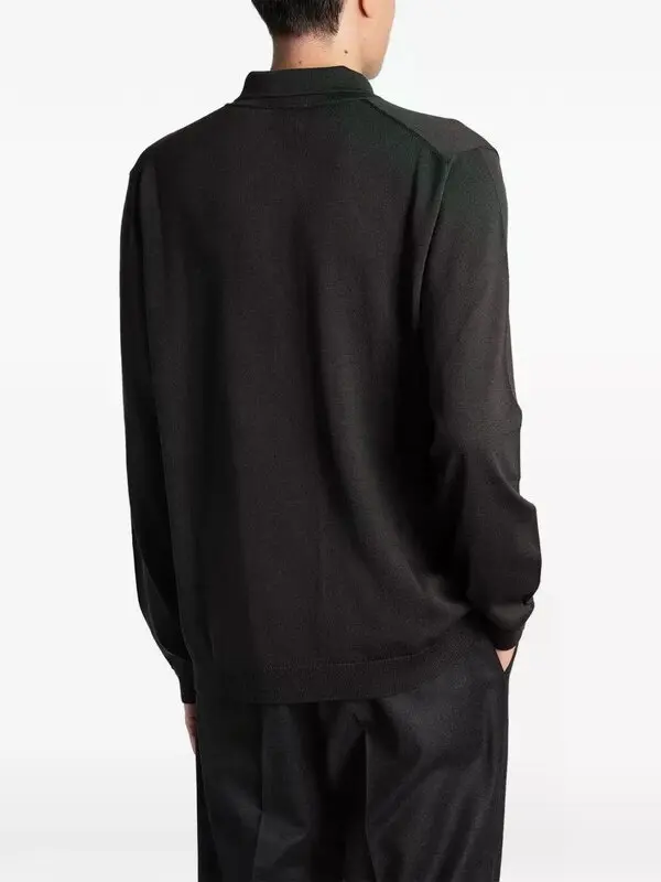 ROBERTO COLLINA Long-sleeve Polo Shirt