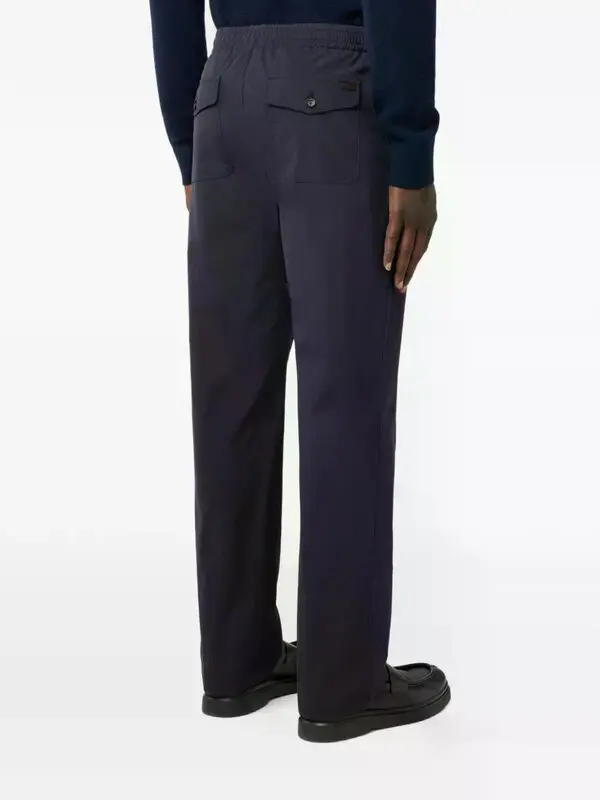 TOD'S Pants In Technical Cotton With Drawstring