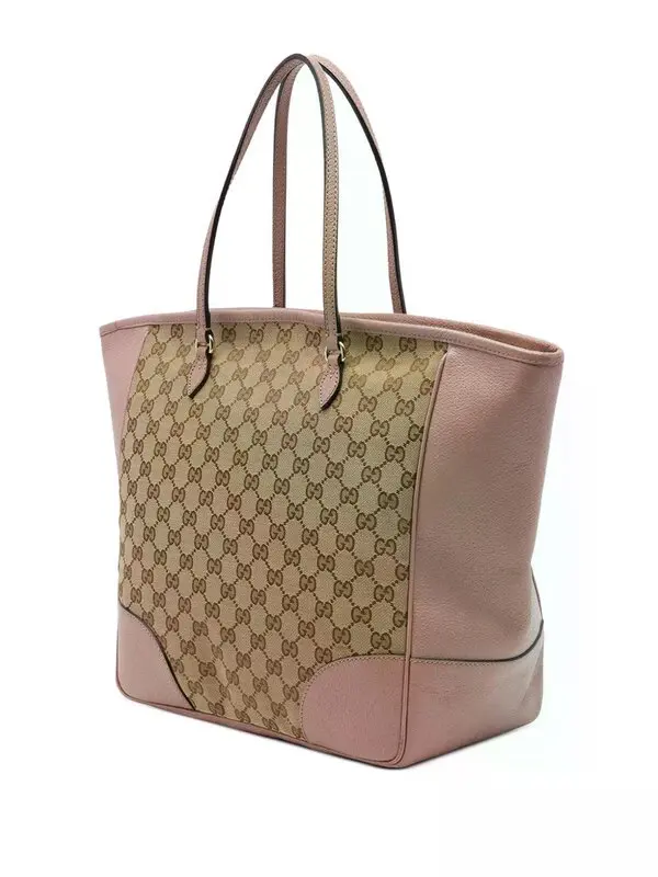 Gucci 2016-2026 Gg Canvas And Leather Bree Tote Bag