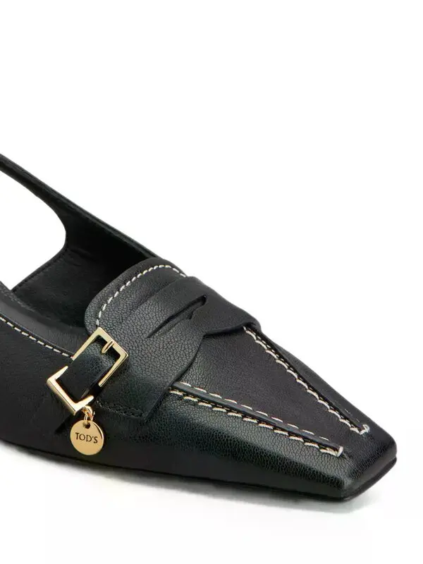 TOD'S Slingback Pumps In Leather