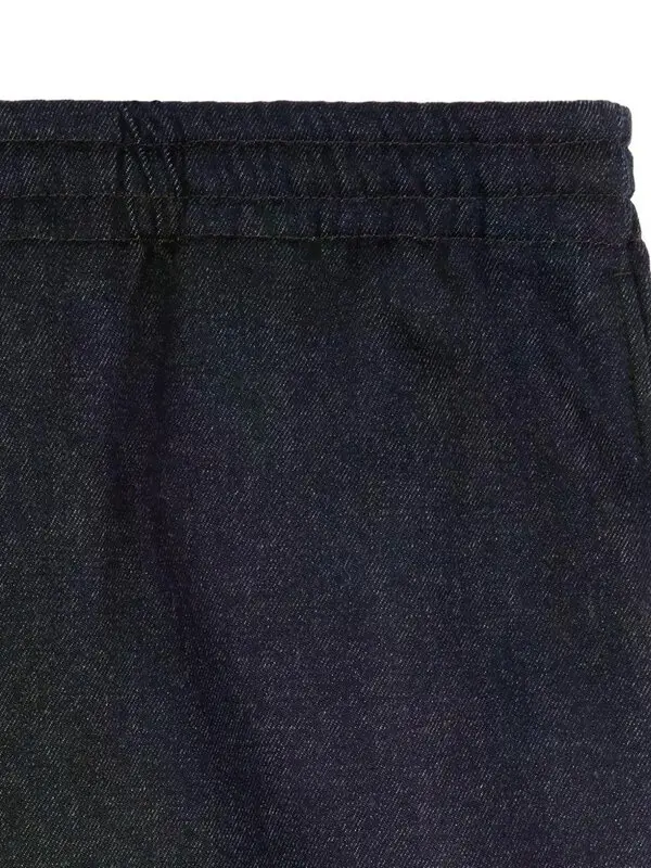 TOD'S Trousers In Wool Denim With Drawstring