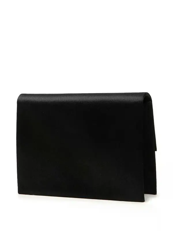 Saint Laurent 2000-2026 Satin Bow Clutch Bag