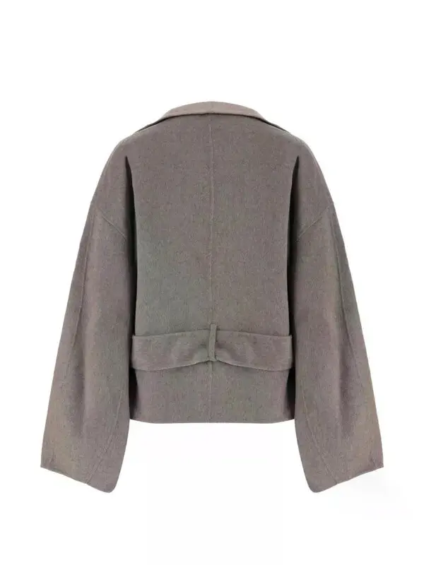 THE FRANKIE SHOP Onelle Reversible Belted Coat - Neutrals