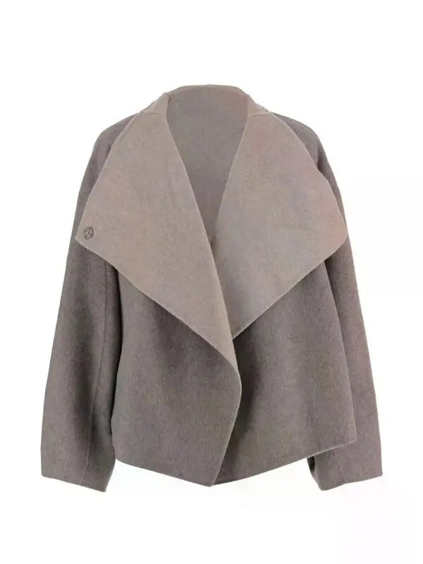 THE FRANKIE SHOP Onelle Reversible Belted Coat - Neutrals