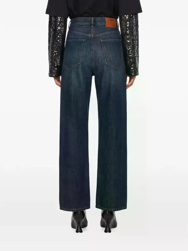 DARKPARK Lisa Fringed Faded Jeans