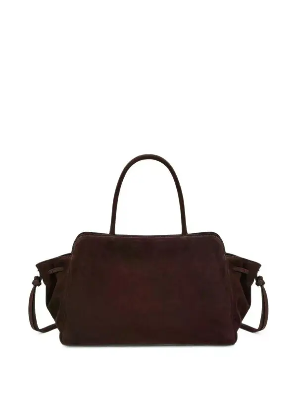 Prada Large Allusion Suede Shoulder Bag