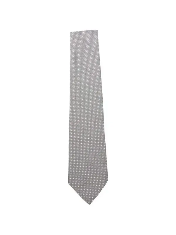 ERRICO FORMICOLA Micro-patterned Silk Tie