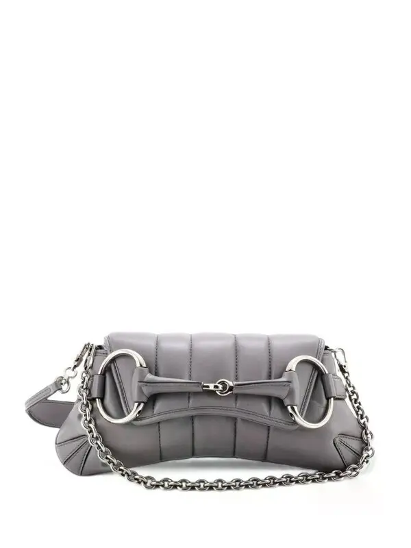 Gucci Horsebit Chain Vertical Quilted Leather Small Shoulder Bag
