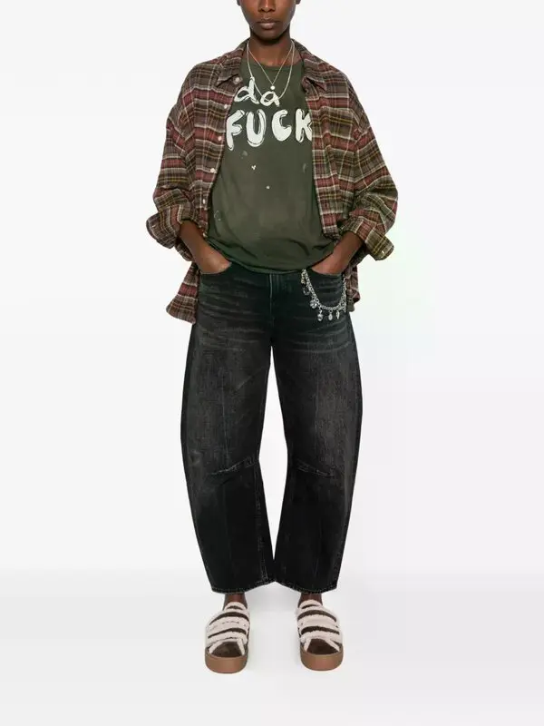 R13 Plaid-pattern Shirt