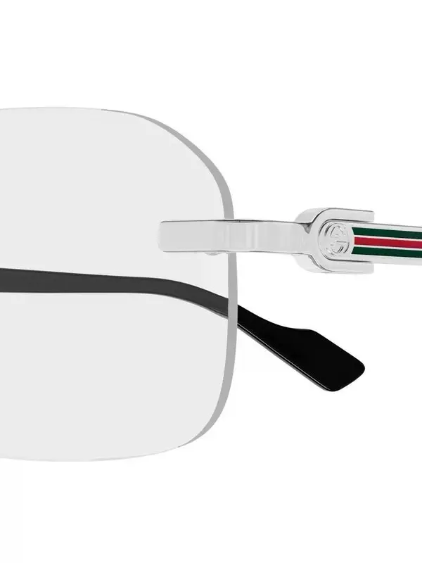 Gucci Rimless Glasses