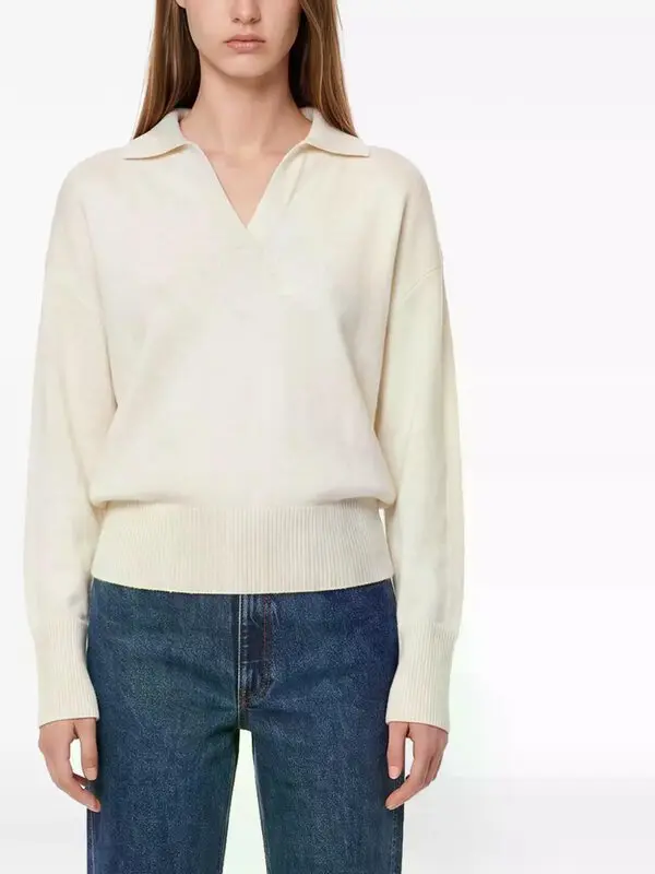 Antonelli Firenze Sele Polo-collar Dropped-shoulder Sweater