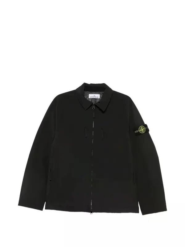 Stone Island Logo-patch Zip-up Jacket