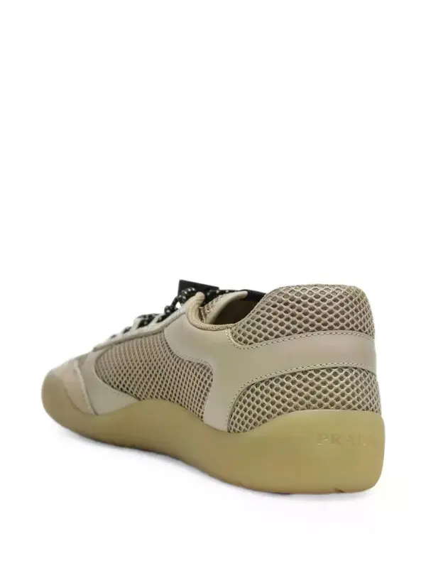 Prada Speedrock Mesh Fabric Sneakers