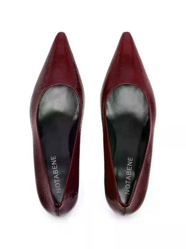 NOTABENE Elia Leather Pumps - Red