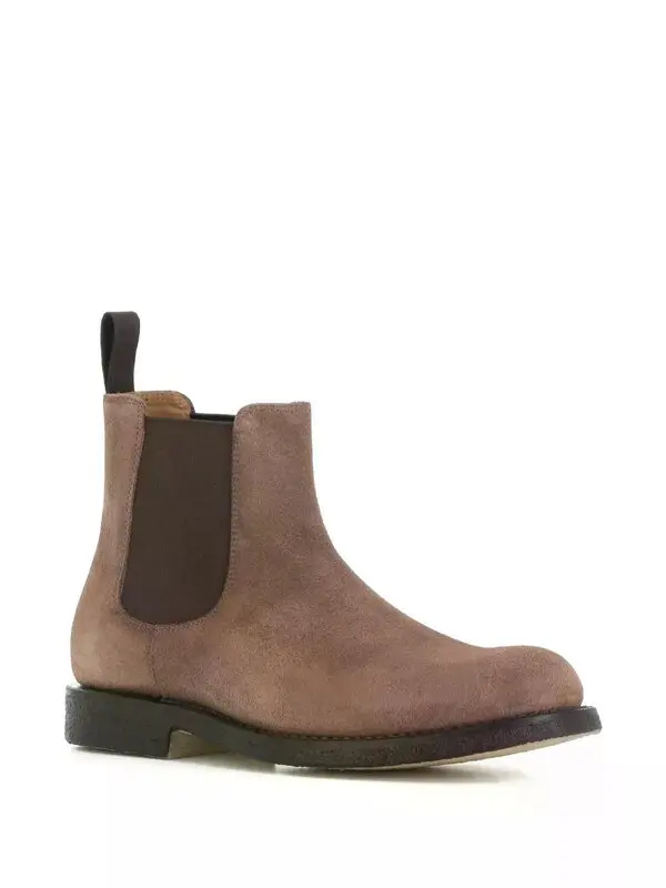 GREEN GEORGE Suede Chelsea Boots - Brown