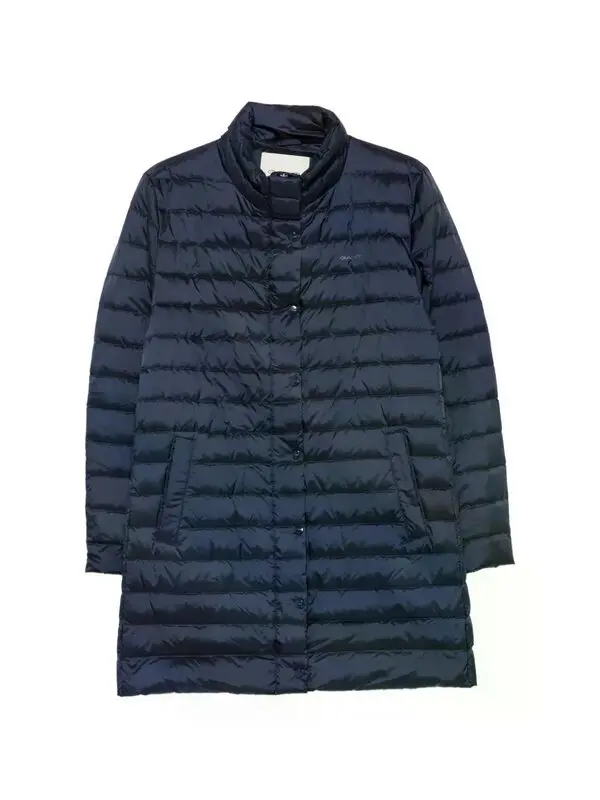 Gant Quilted Light Down Coat - Blue