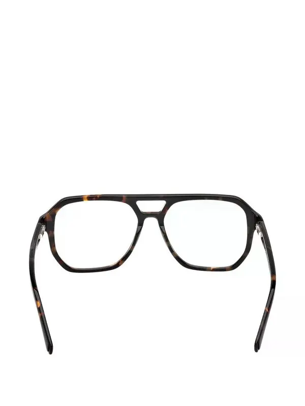 Guess Tortoiseshell-effect Pilot-frame Glasses