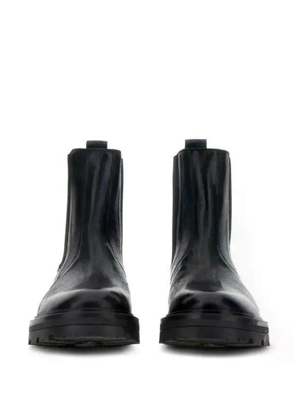 Hogan Leather Chelsea Boots