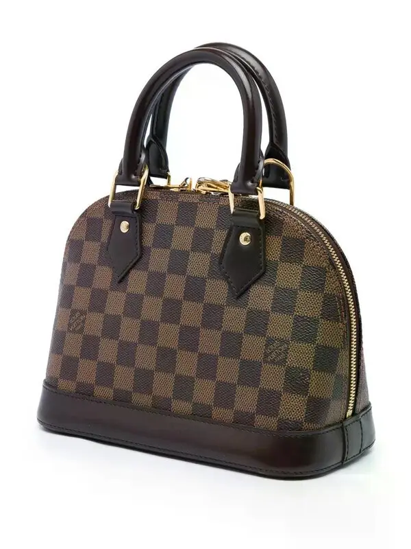 LOUIS VUITTON 2013 Damier Ebene Alma Bb Satchel