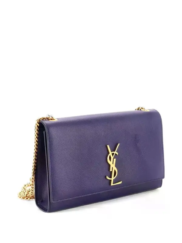 Saint Laurent Classic Monogram Grainy Leather Medium Crossbody Bag
