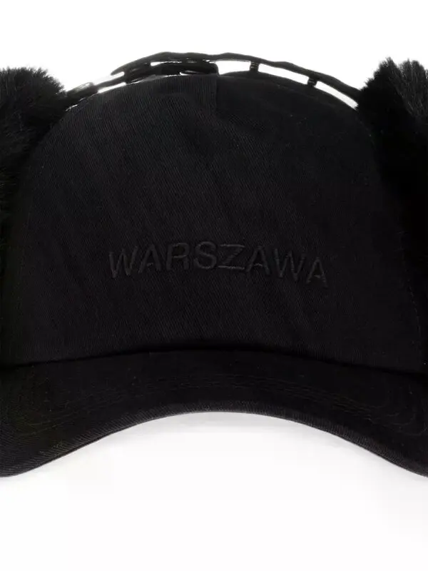 MISBHV Faux-fur Ear-flap Baseball Cap