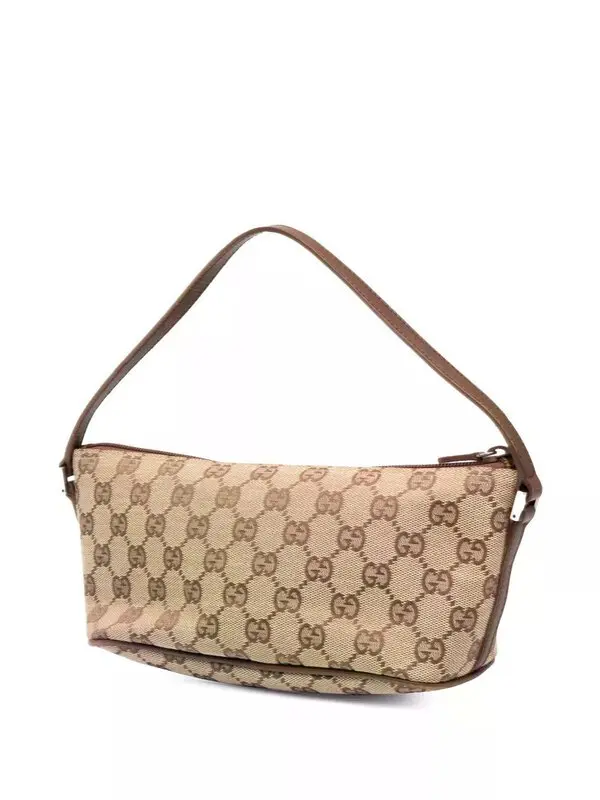 Gucci 2000-2015 Gg Canvas Boat Shoulder Bag