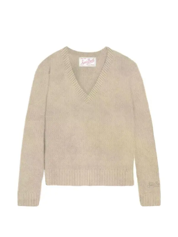 MC2 SAINT BARTH V-neck Knitted Sweater