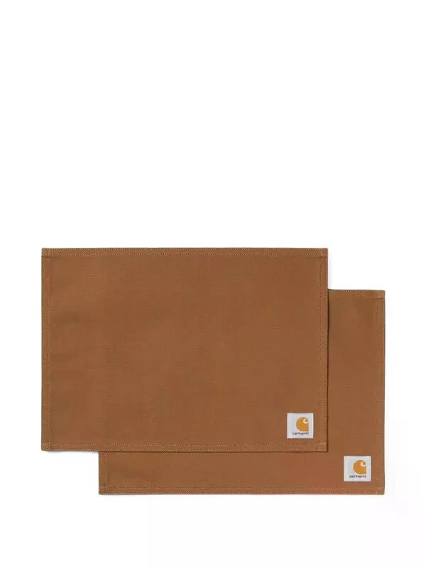 Carhartt Work In Progress Dearborn Canvas Placemats - Brown