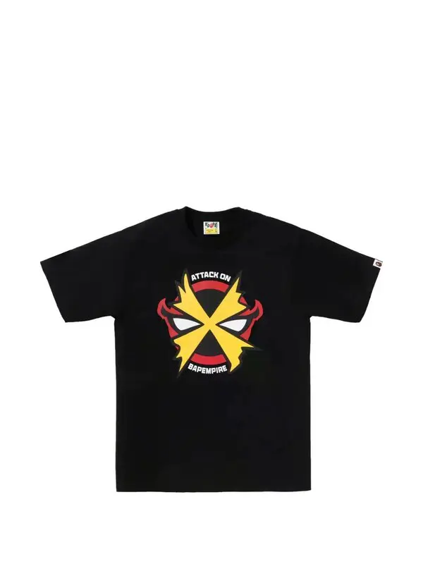 A BATHING APE Bapeman X Graphic-print T-shirt