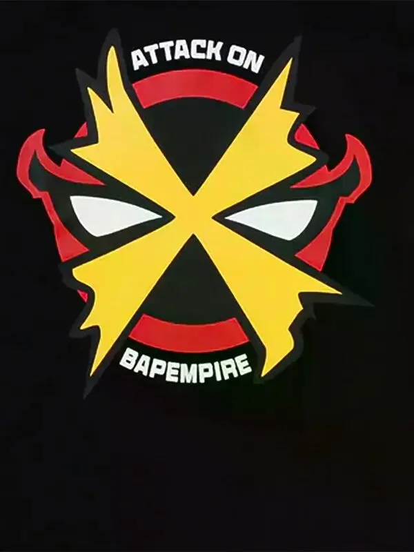 A BATHING APE Bapeman X Graphic-print T-shirt