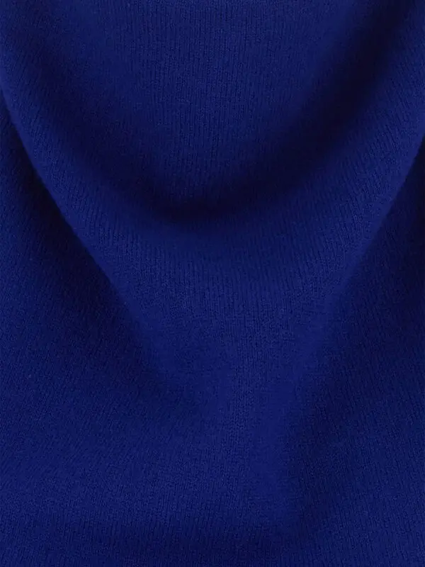 Givenchy American Neckline Midi Evening Gown In Pure Wool