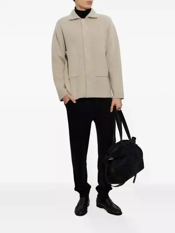 LISA YANG Louis Button-up Cardigan Jacket