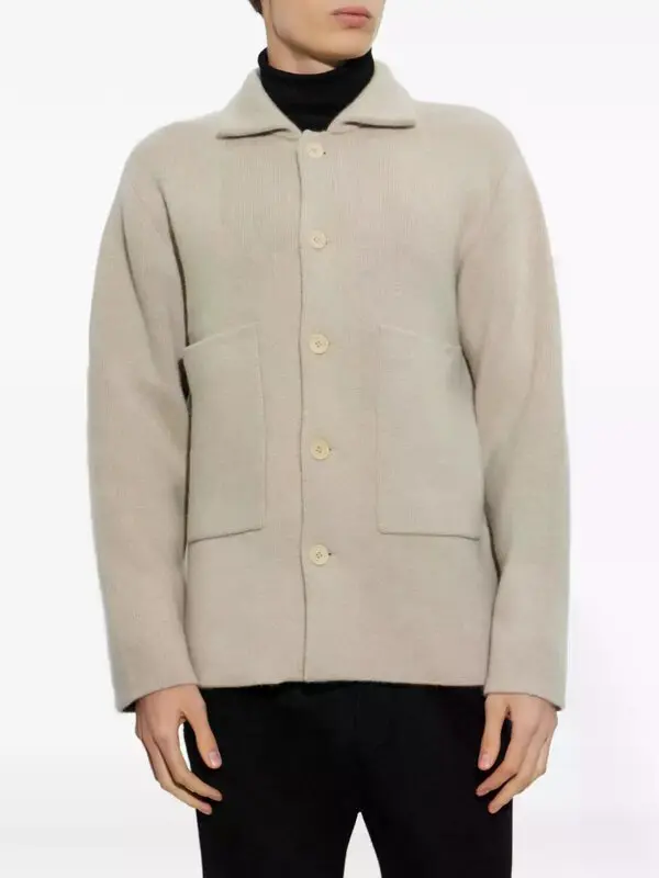 LISA YANG Louis Button-up Cardigan Jacket