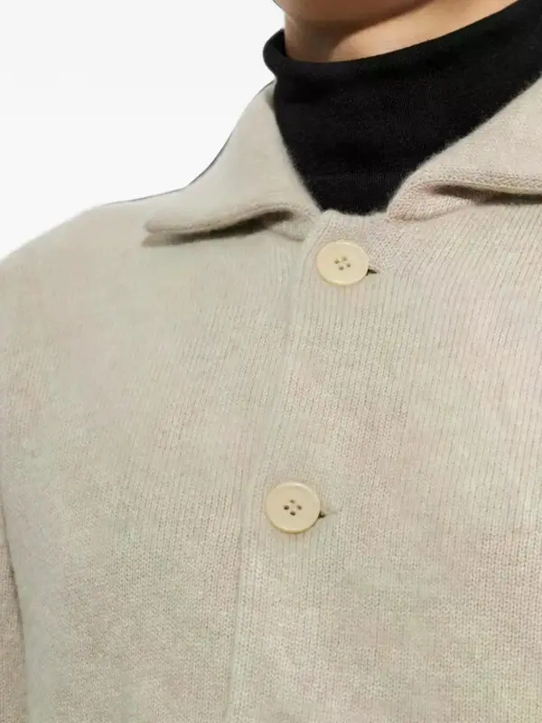 LISA YANG Louis Button-up Cardigan Jacket