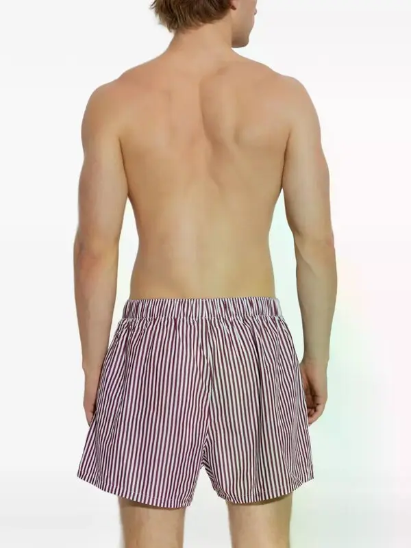 Lacoste Striped Cotton Boxer Shorts