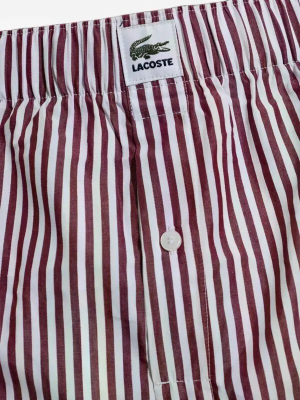 Lacoste Striped Cotton Boxer Shorts