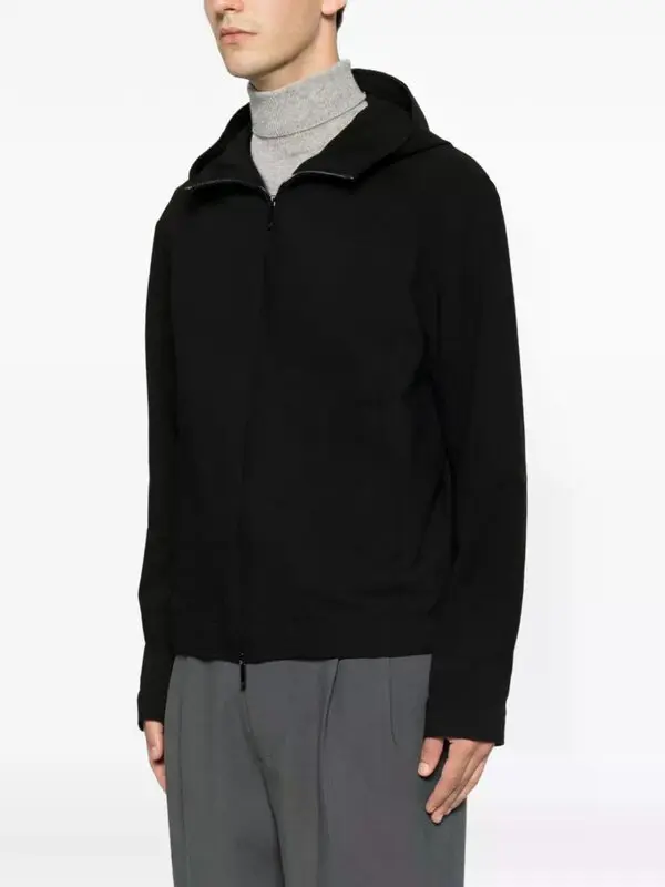 Emporio Armani Hooded Zip-up Jacket