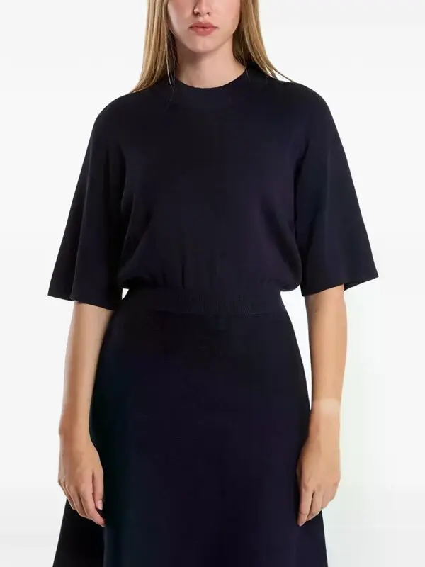 Samsøe Samsøe Satatiana Knitted Short-sleeve Mini Dress