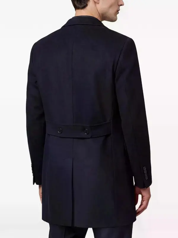 Kiton Single-breasted Cashmere Coat