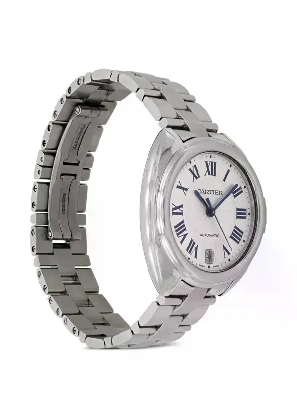 Cartier Clé 35mm Watch - Silver