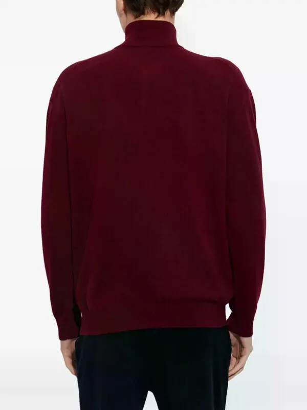 LISA YANG Augustus Zip-up Sweater - Red