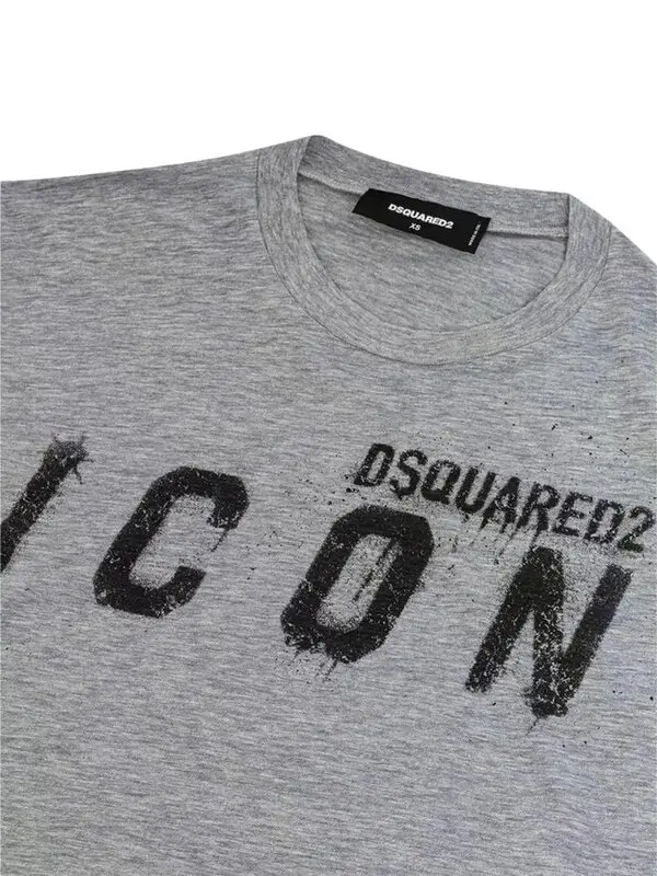 Dsquared2 Icon Distressed-print T-shirt