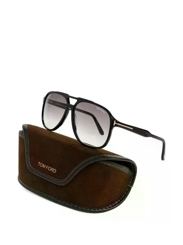 TOM FORD Raoul Geometric-frame Sunglasses