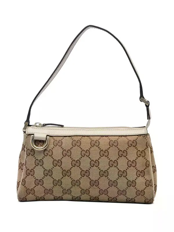 Gucci 2000-2015 Gg Canvas Abbey D Ring Pochette Handbag