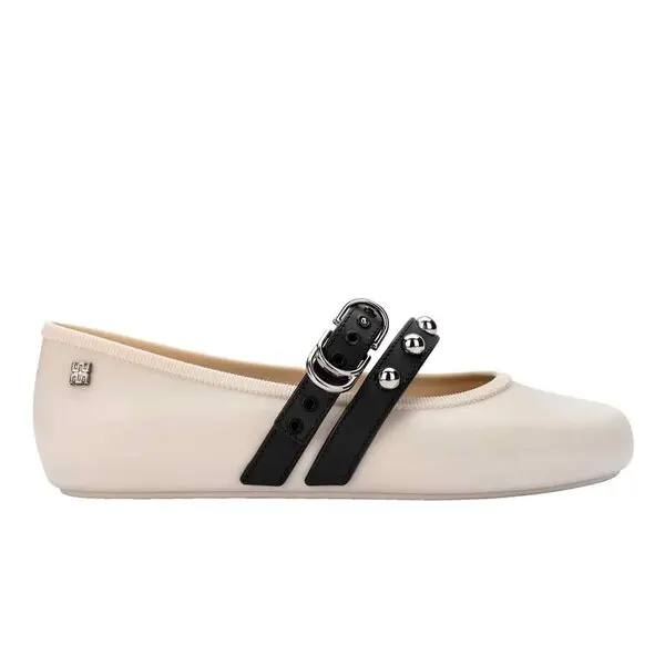 Melissa Neutrals Soft Ballerina Studs Beige / Black