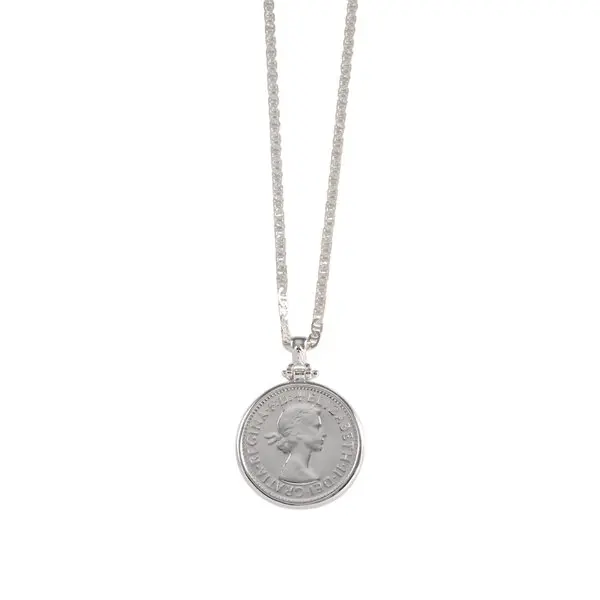 VON TRESKOW Mariner Necklace With Shilling Coin