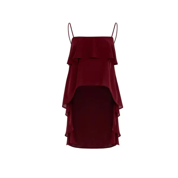 HERFETCH Neutrals Sway Top- Burgundy